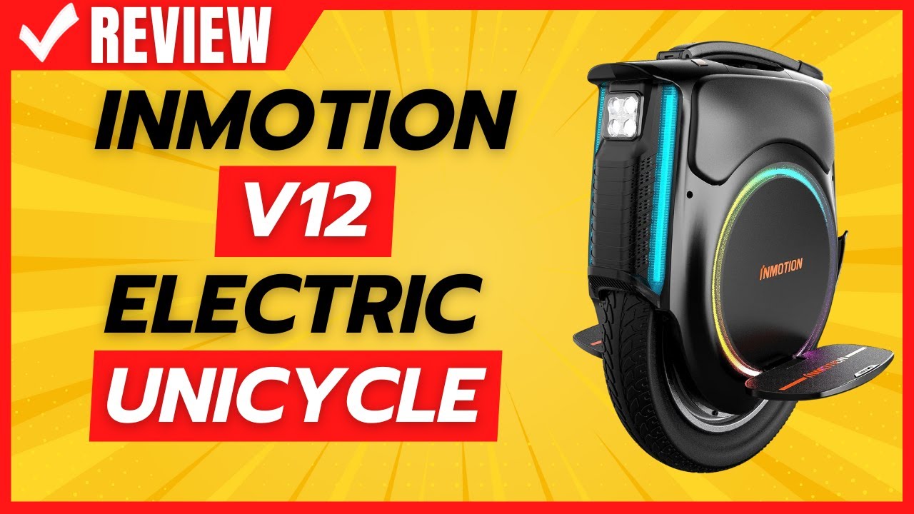 INMOTION V12 Electric Unicycle Review - YouTube