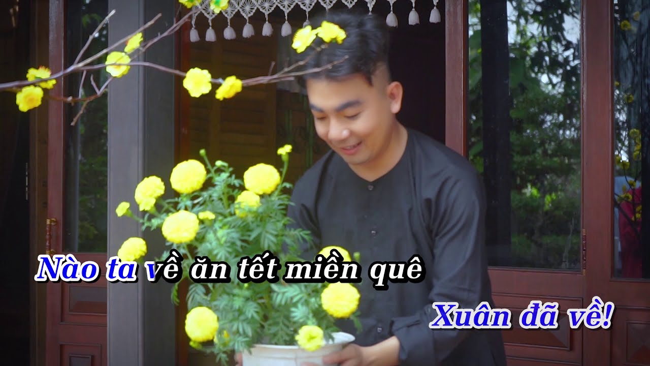 Tết Miền Tây karaoke tone Nam Trần Dinh Kini - YouTube