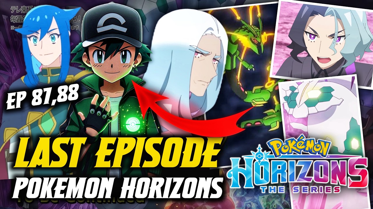 FINALLY! Last Episode of Pokemon Horizons. Gibeon Ultimate Plan ...