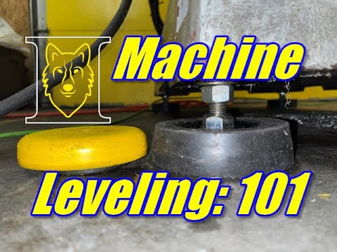 Leveling Feet & Moving Heavy Machinery By Yourself - YouTube