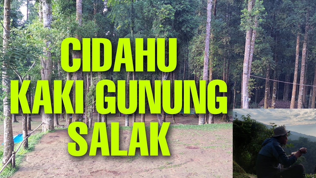 CAMPSITE CANGKUANG -CIDAHU CAMPING GROUND-Gunung Halimun Salak - YouTube