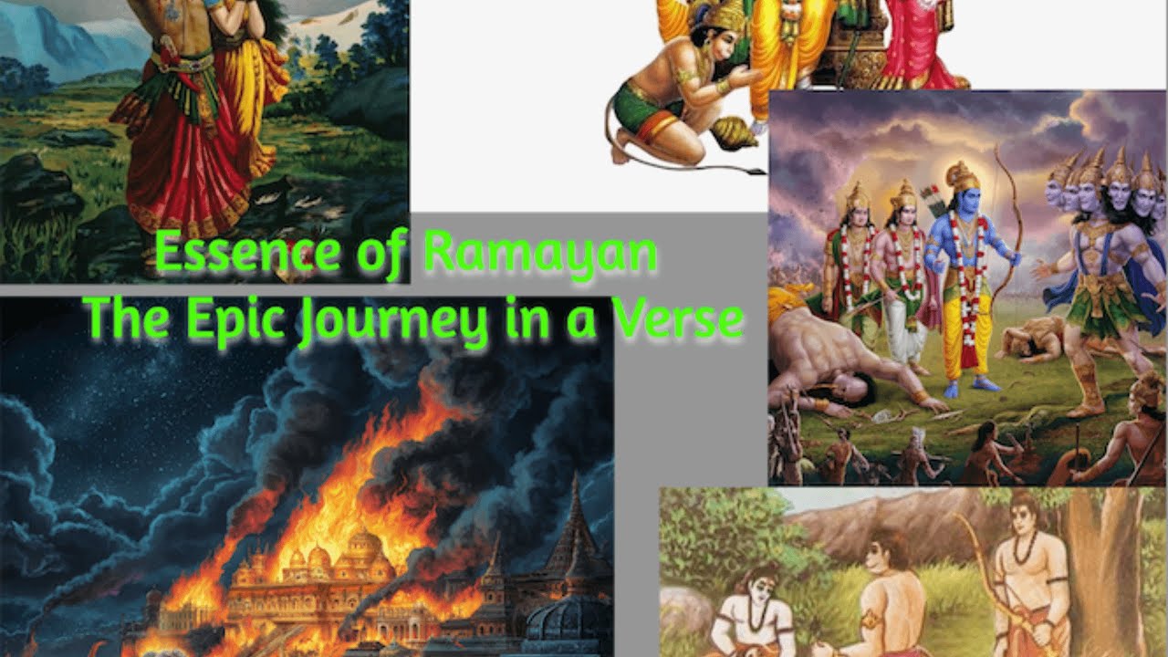 Essence of Ramayan the Epic Journey in a Verse(Official Video) - YouTube