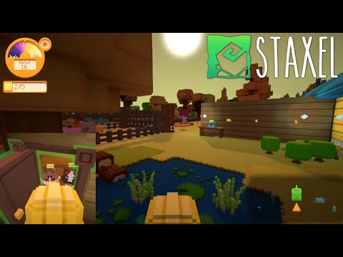 Let´s Play Staxel #10. Ein ganz normaler Herbsttag. - YouTube