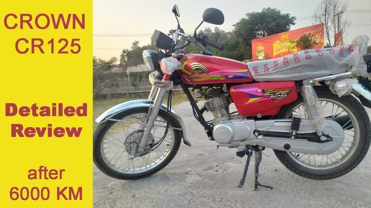 Crown CR 125 Detailed Review || Crown 125 - YouTube