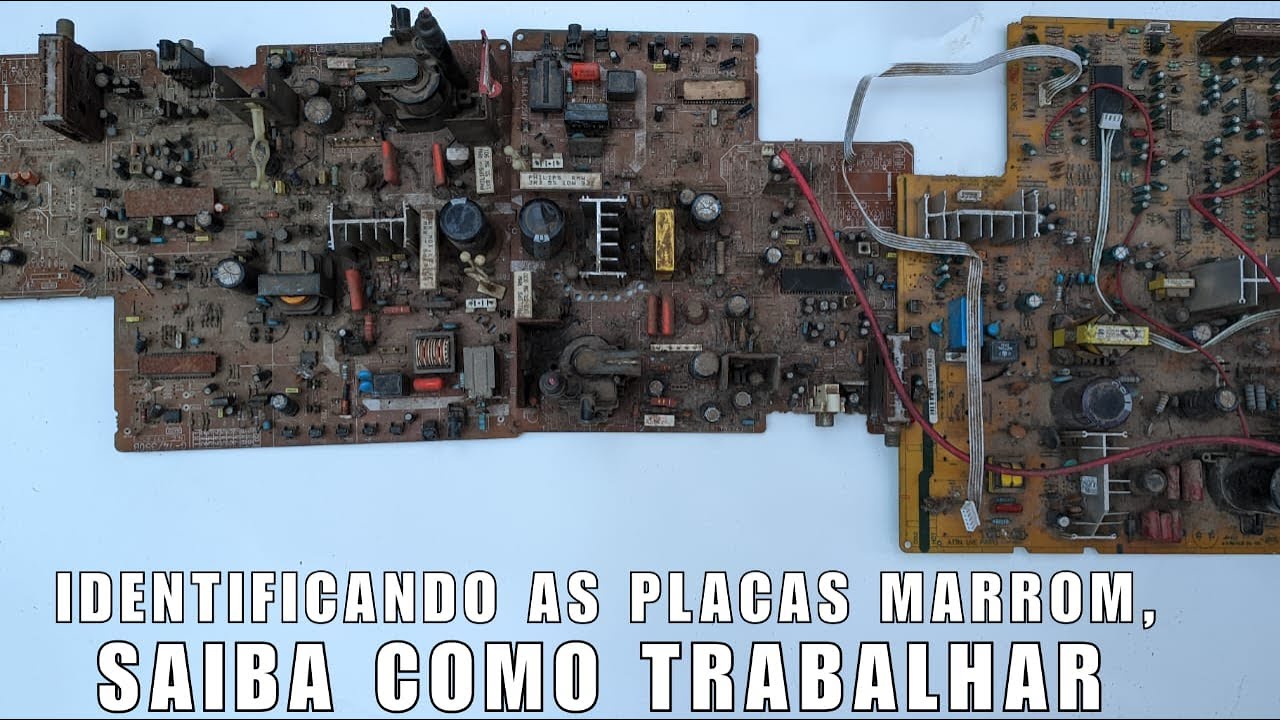 CONHECENDO AS PLACAS MARROM, SAIBA COMO TRABALHAR, O QUE REMOVER? - YouTube