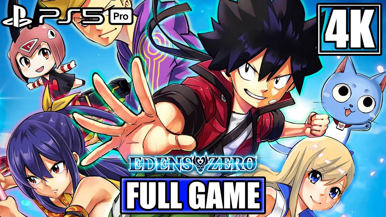EDENS ZERO Gameplay Walkthrough FULL GAME [4K 60FPS PS5 PRO] - No Commentary - YouTube