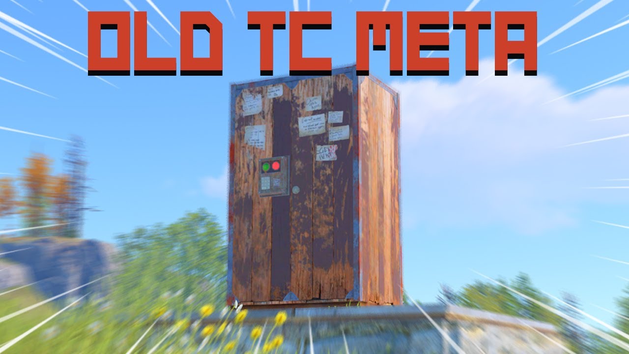 I bet new Rust players don‘t know this fact about TC (Old TC meta ...