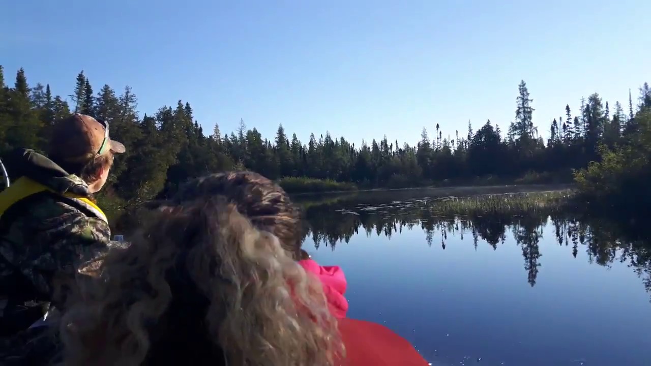 Trip trough the Boreal Forest on Little Abitibi River - YouTube