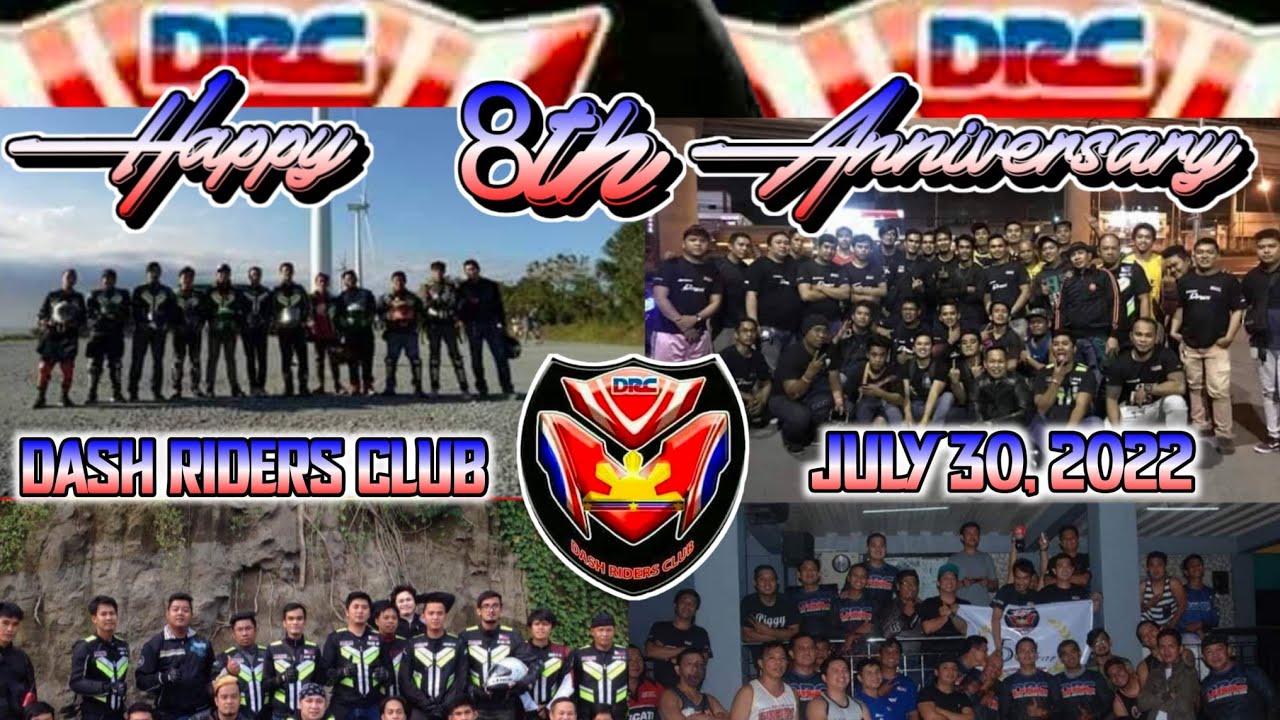 Dash Riders Club 8th Anniversary - YouTube
