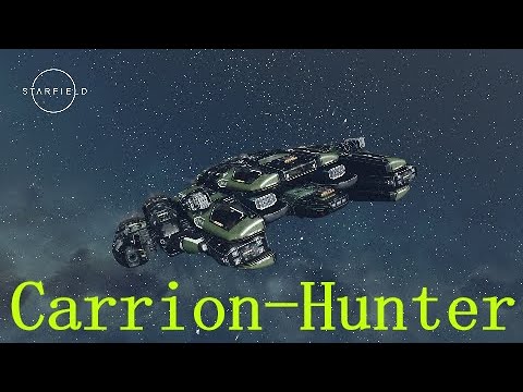 Starfield | The Carrion-Hunter | Custom Vanilla Ship #starfield # ...