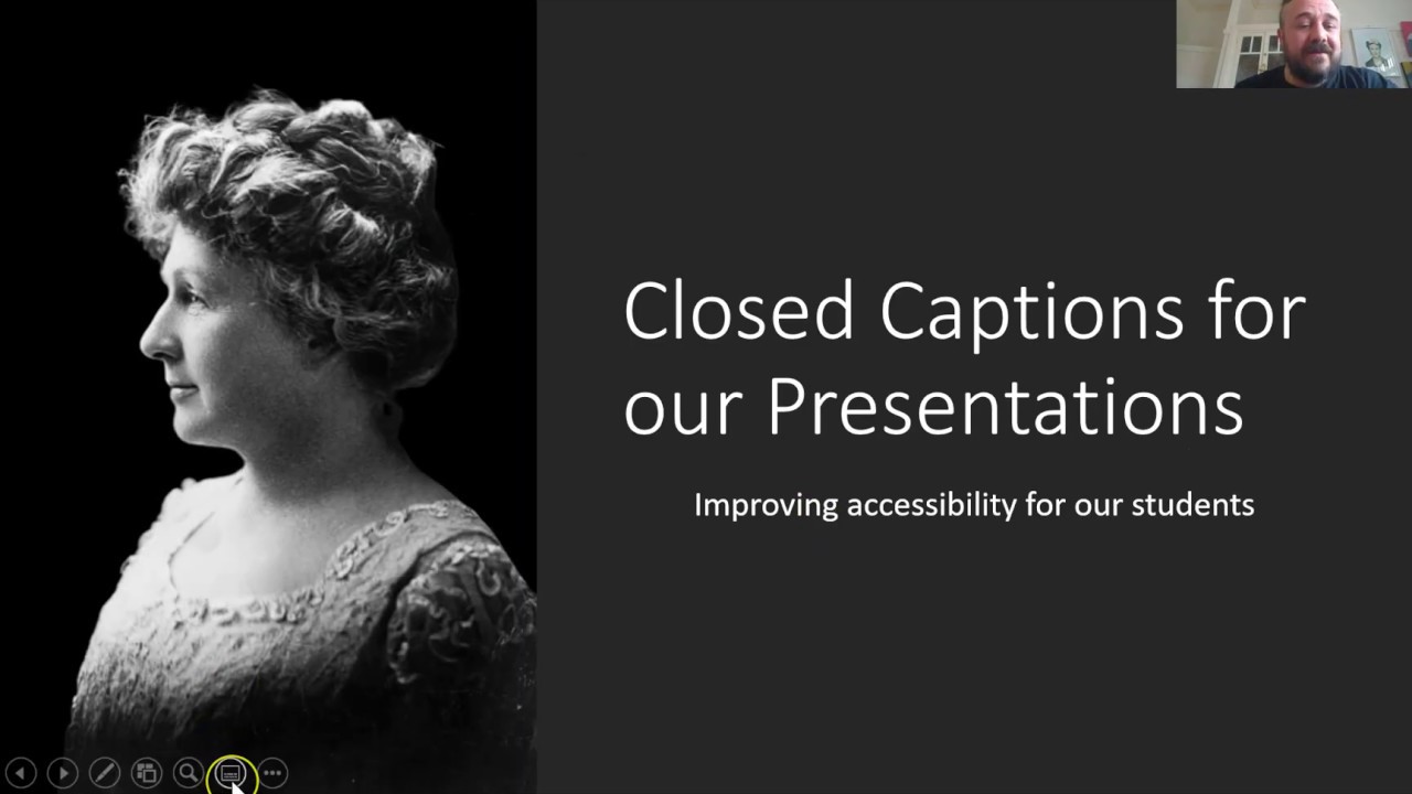 Closed Captions For Presentations PowerPoint YouTube Closed Captions For Presentations PowerPoint YouTube