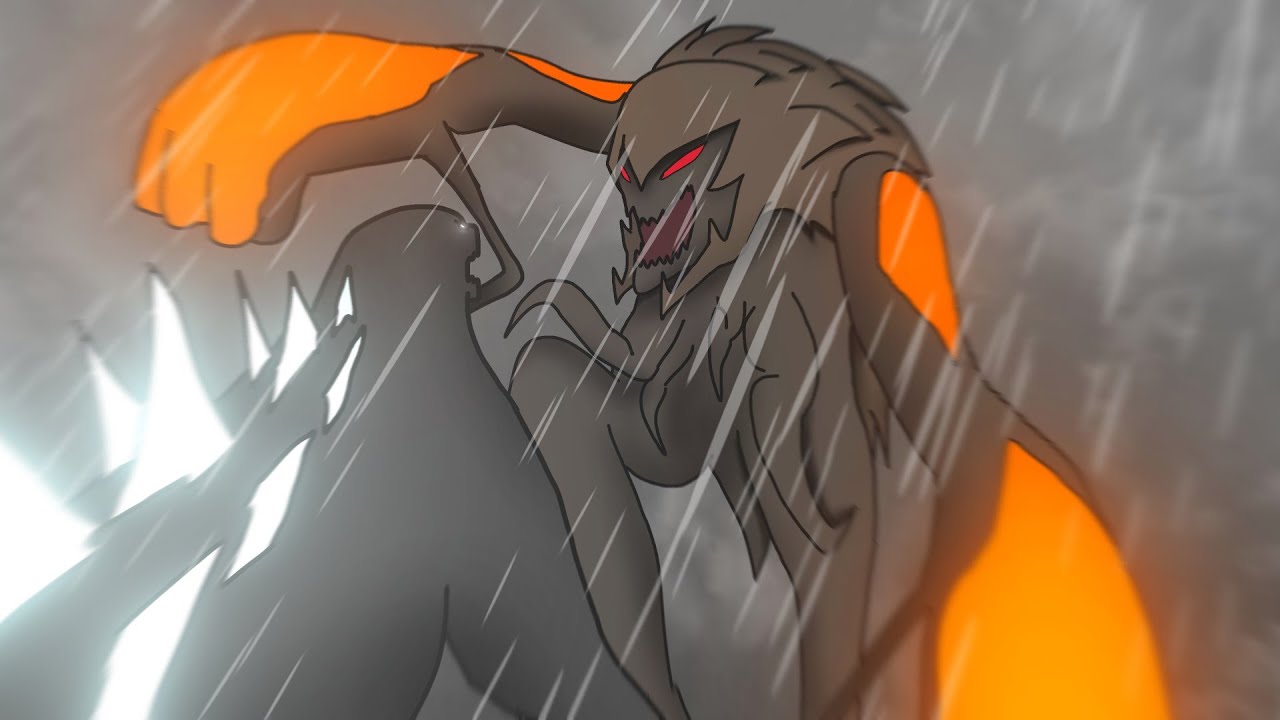Dagon vs MUTO Prime - Ancient Battle | 2D Animation - YouTube