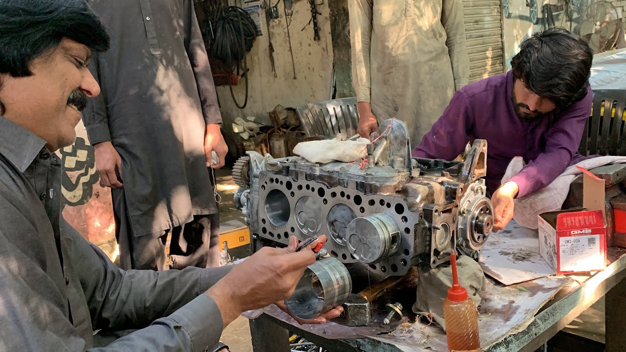 Toyota engine 2L-T turbo diesel Project Complete | 2L-T Turbo Engine ...