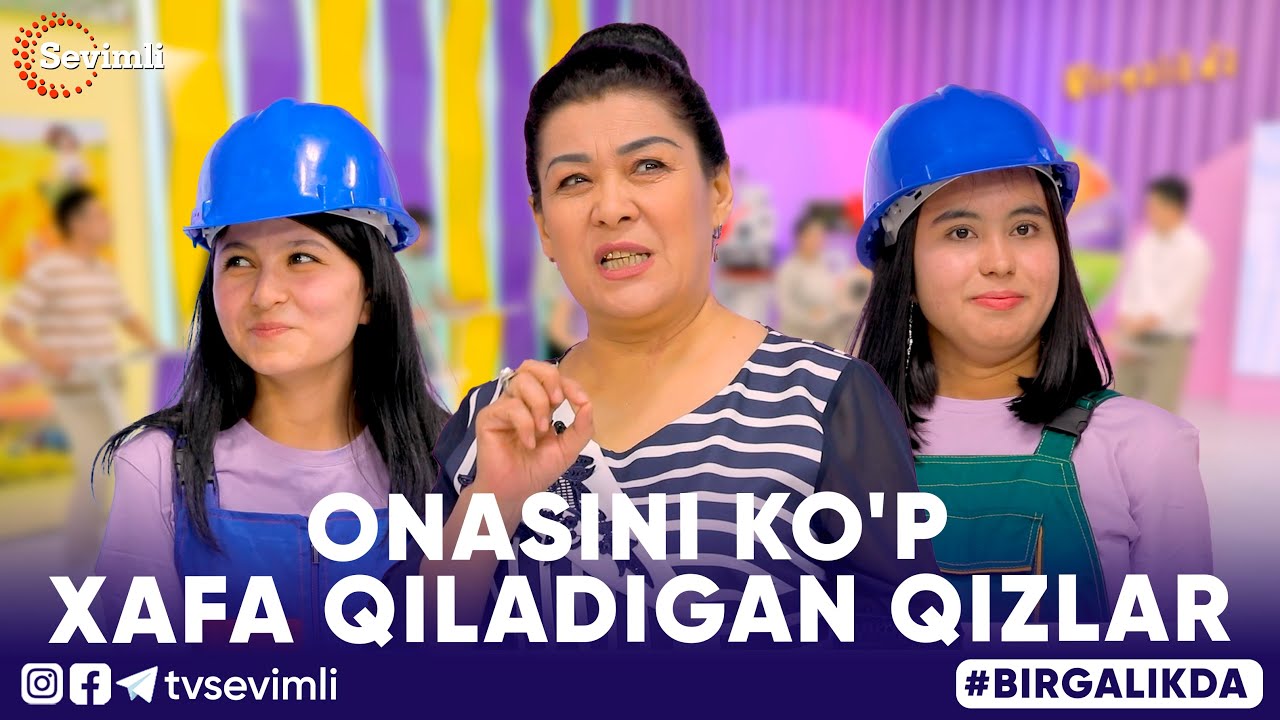 BIRGALIKDA -ONASINI KO'P XAFA QILADIGAN QIZLAR - YouTube