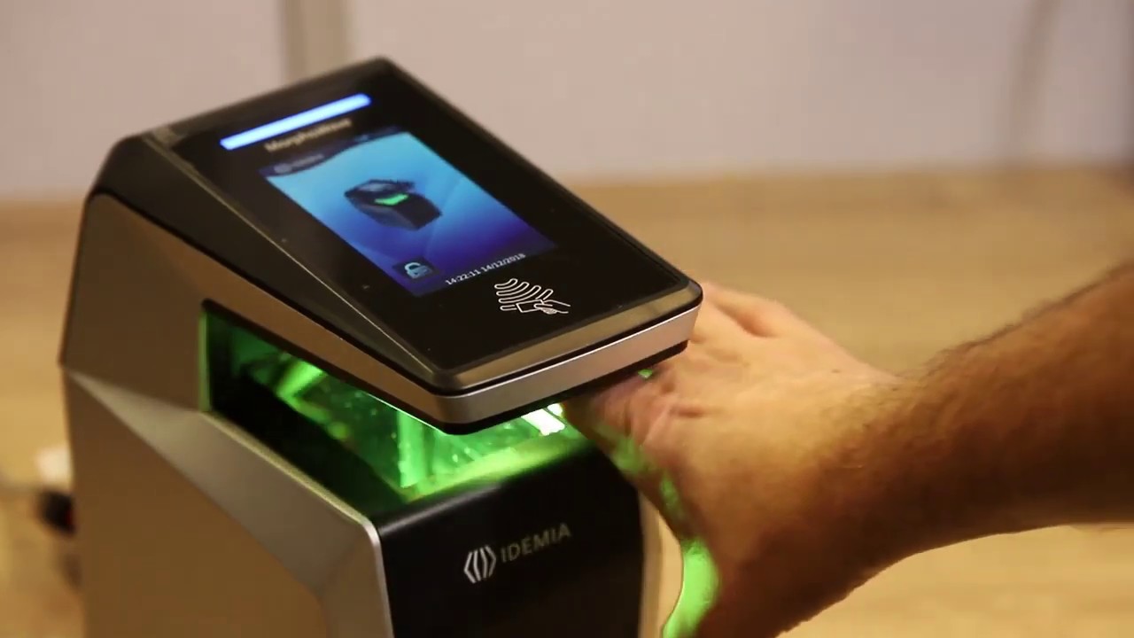 Unilink's New Contactless Wave Fingerprint Technology - YouTube