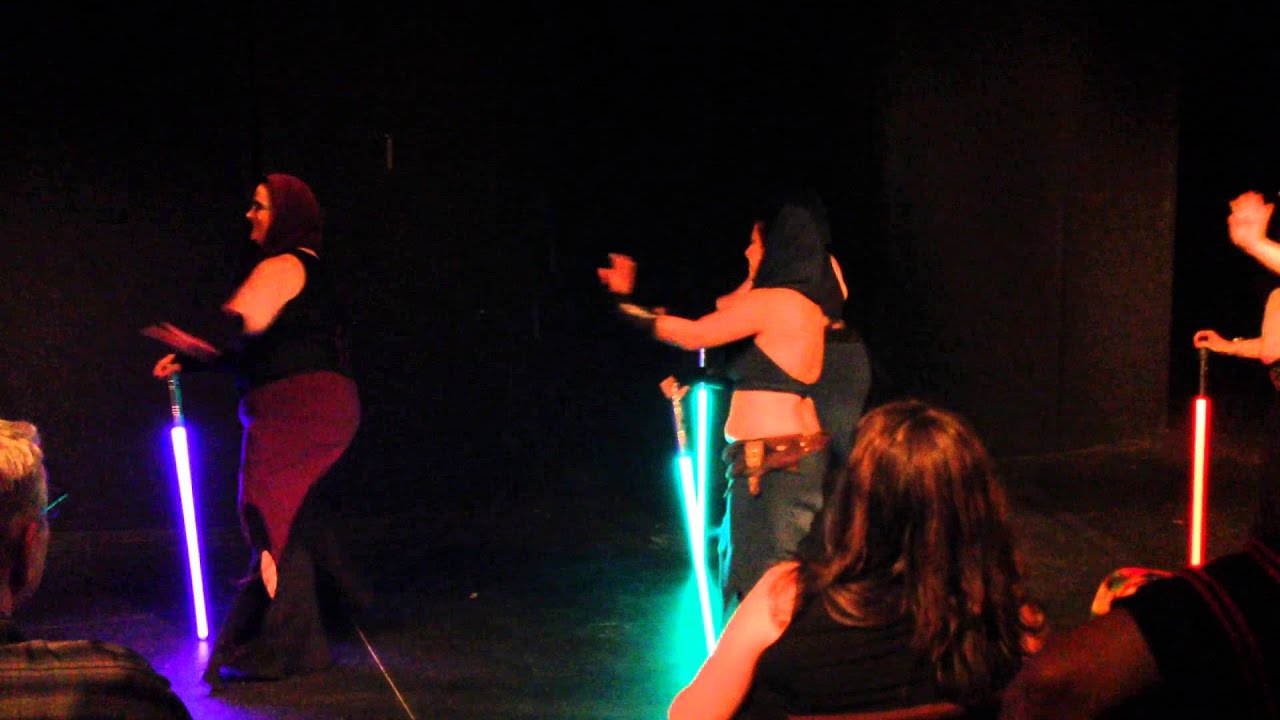 Jedi Light Saber Dance - Northside Tribe - Bellies for Babies - July 12 ...