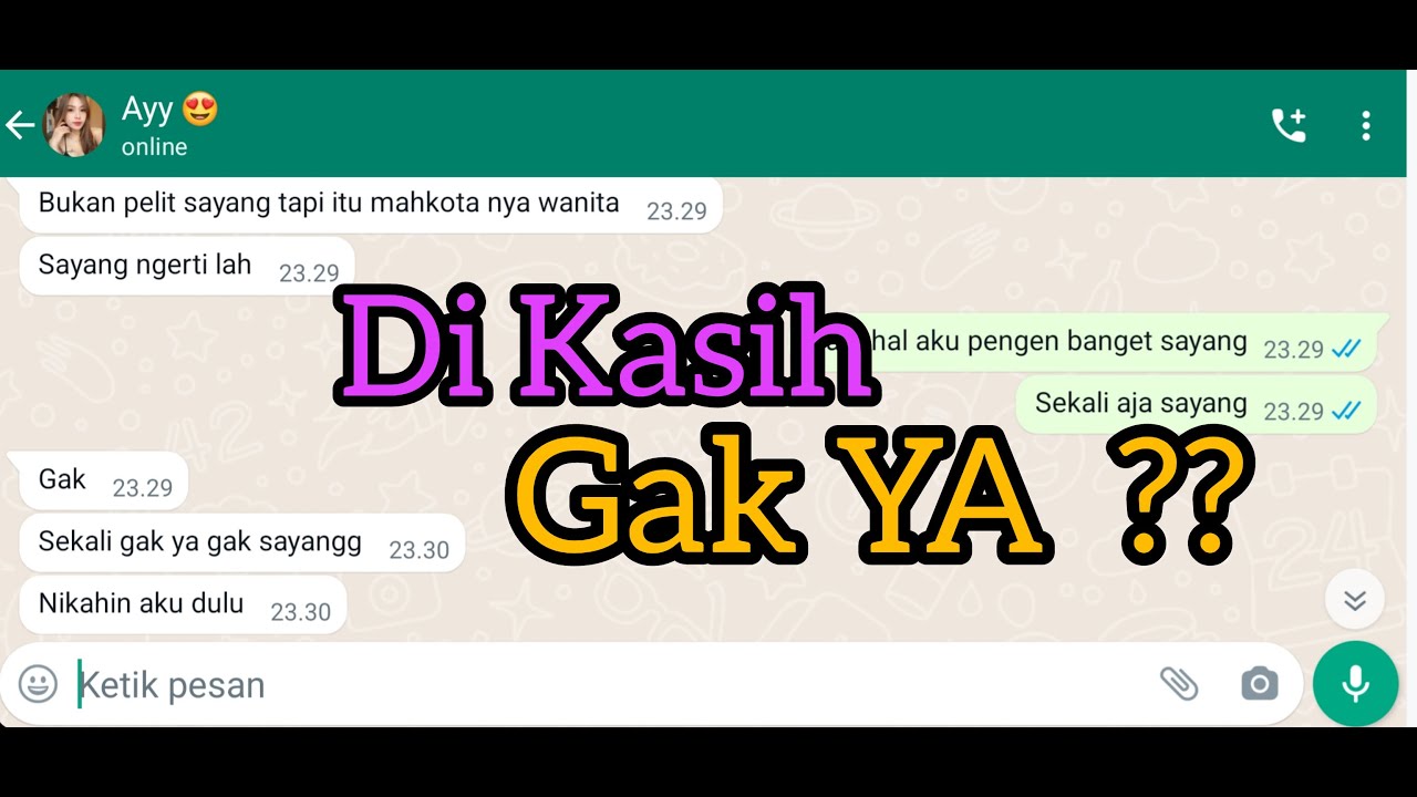 Prank Minta Gituan Sama Pacar - YouTube