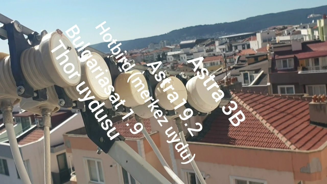 181 2 2 canak anten 6 uydu dan astra 19 2 kanal yuklemesi - YouTube