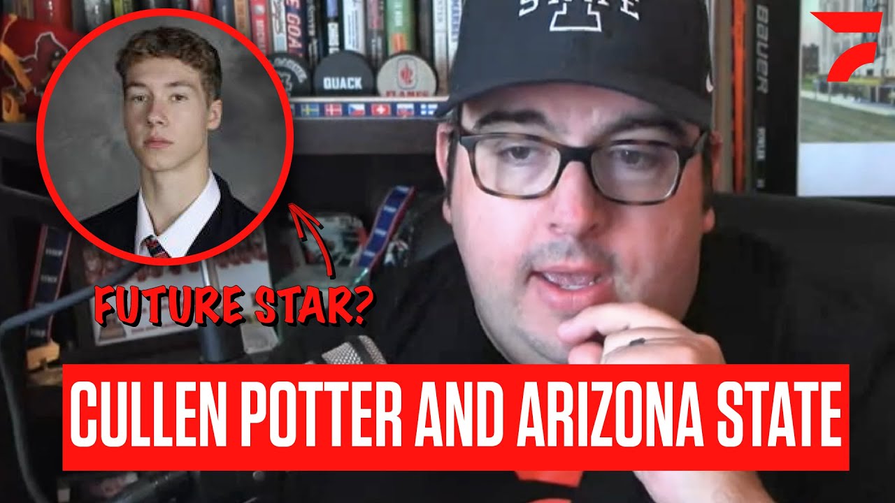 Has Arizona State Hockey Found Their Next Big Name In Cullen Potter ...