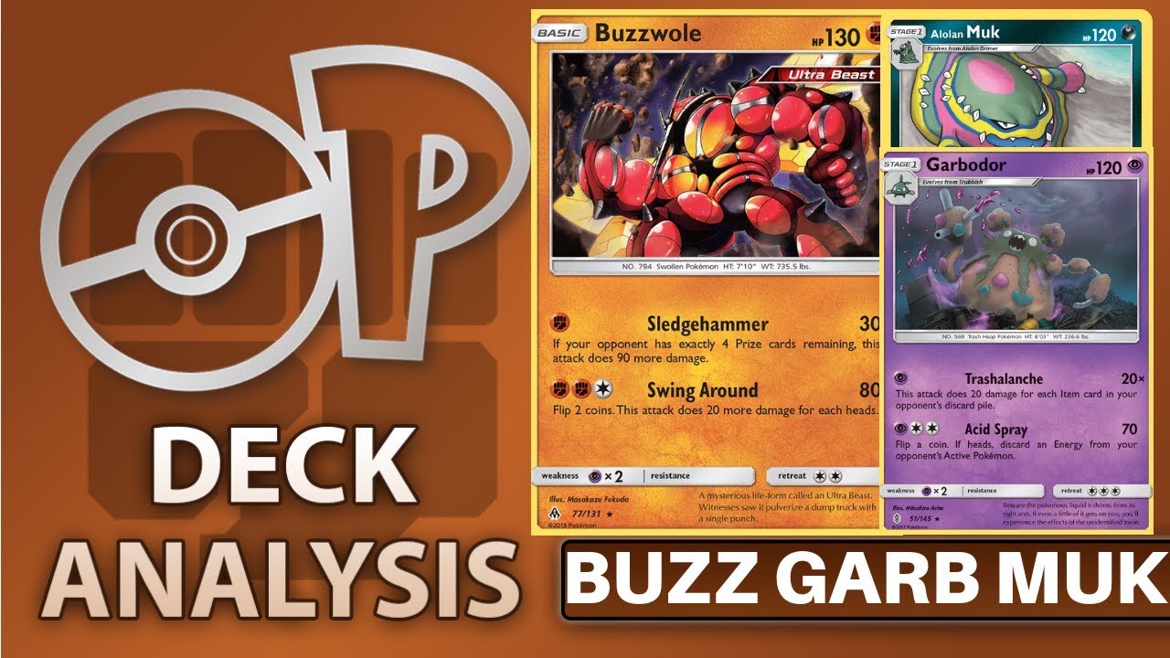 BuzzGarbMuk Team Up Deck Analysis and Battles! (Pokemon TCG) - YouTube