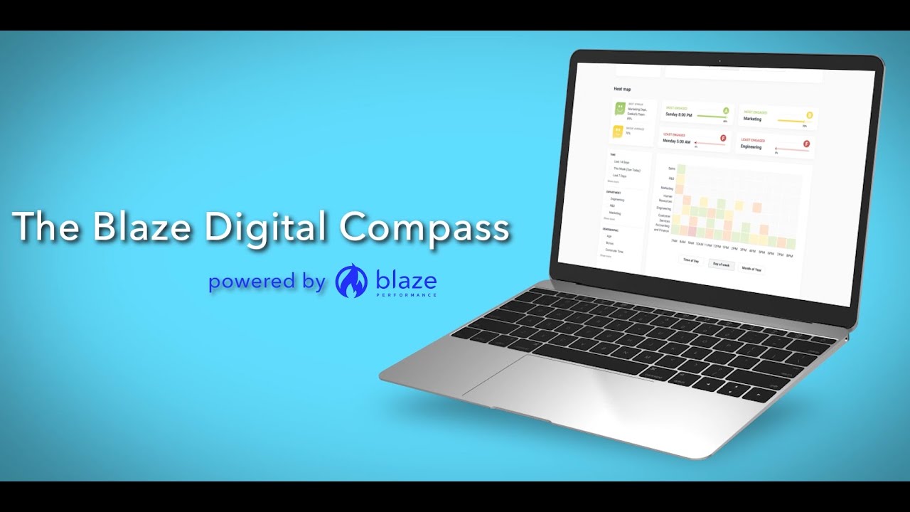 The Blaze Digital Compass - YouTube