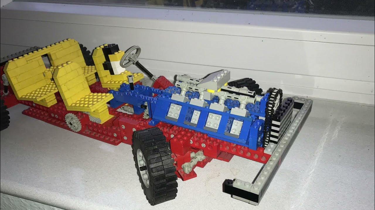 Lego 853 MOD - V8 with compressor and rear axle with differential ...