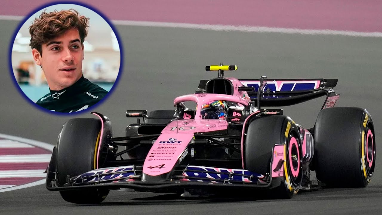 ASÍ PRUEBA COLAPINTO CON SU AUTO ALPINE, YA CONFIRMADO COMO PILOTO DE ...