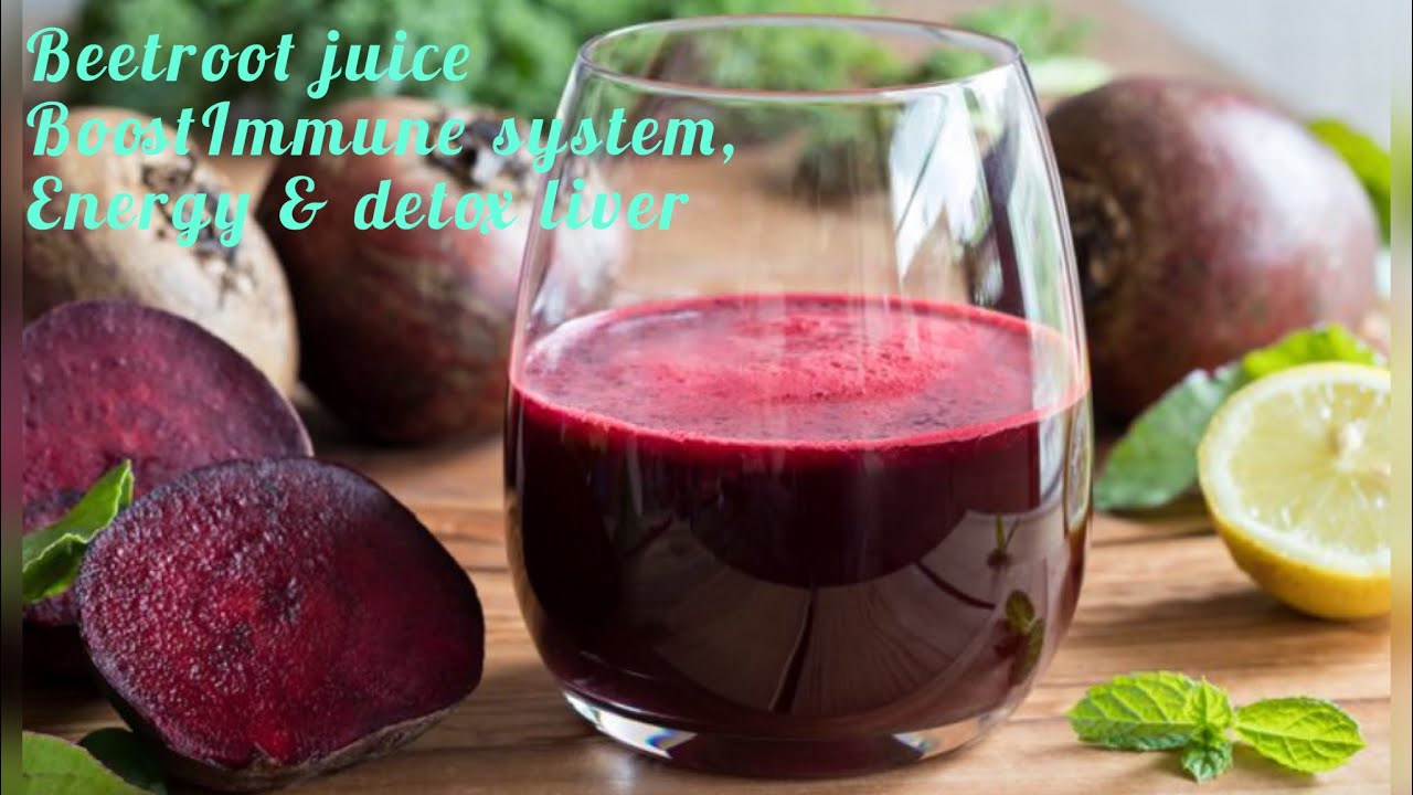 #23 Jus de betterave avec 🍊,🍍 et gingembre pour detoxifier le foie ...
