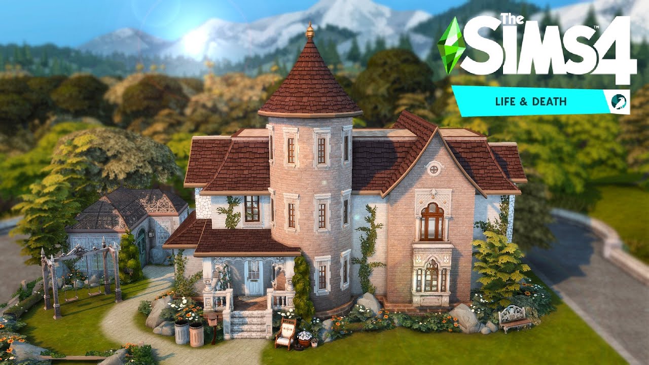 Life & Death Family Manor in Ravenwood | New Expansion Pack (no cc) The ...