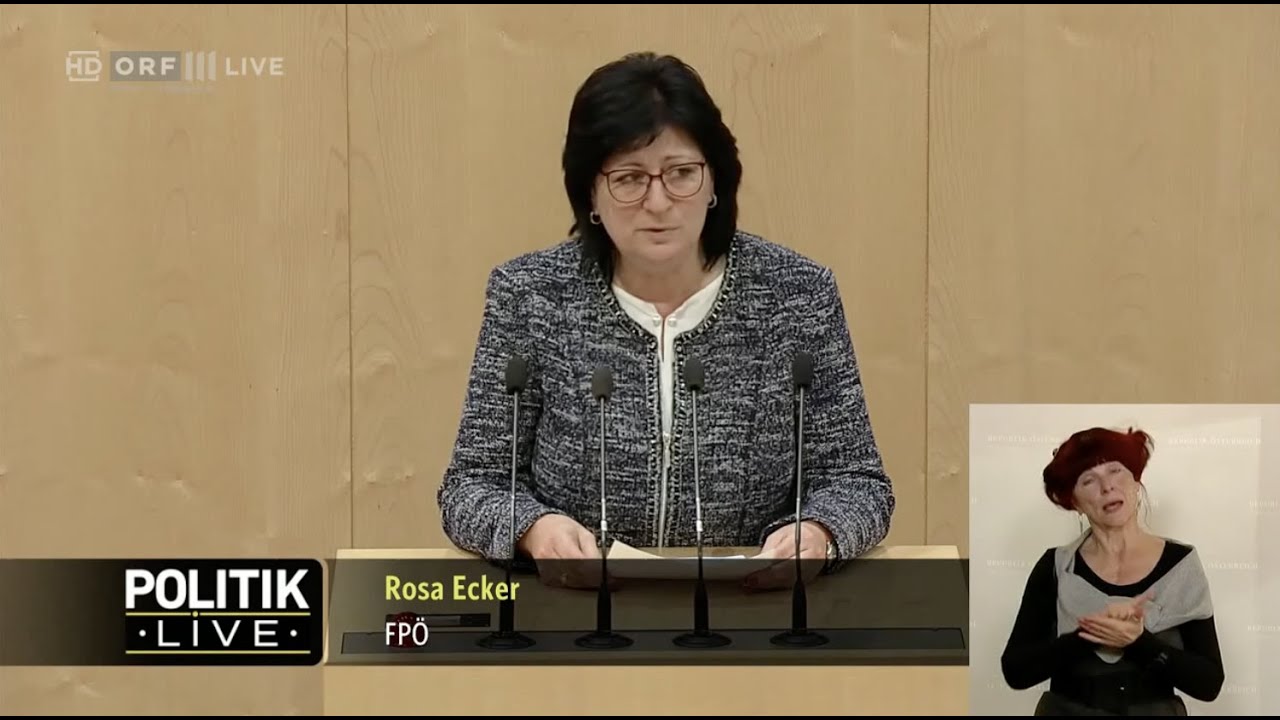 Rosa Ecker - Pädophilie bekämpfen - 18.11.2022 - YouTube