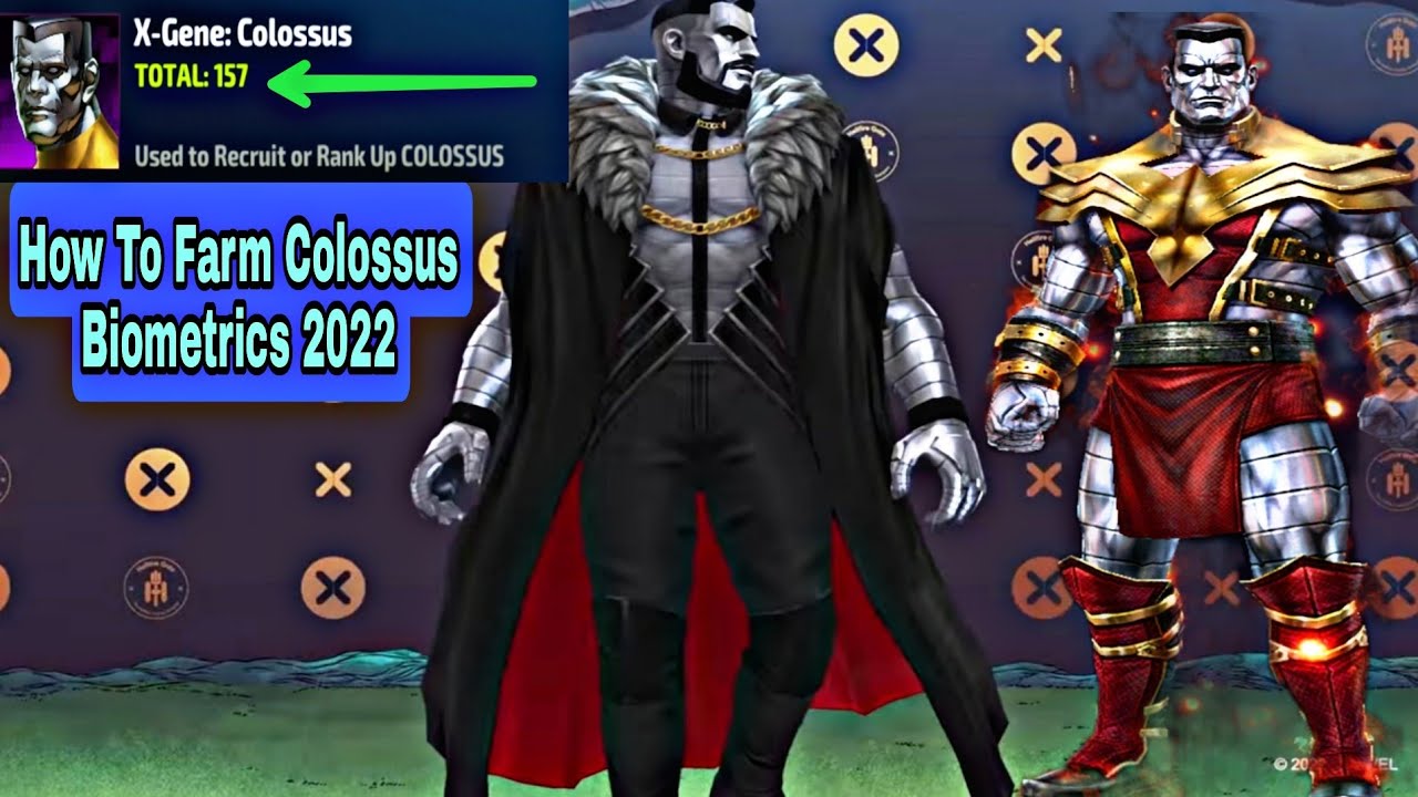 How To Farm Colossus Biometrics 2022 - Marvel Future Fight - YouTube