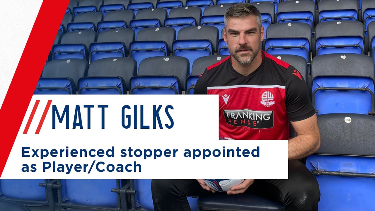 MATT GILKS | Experienced stopper appointed as Player/Coach - YouTube