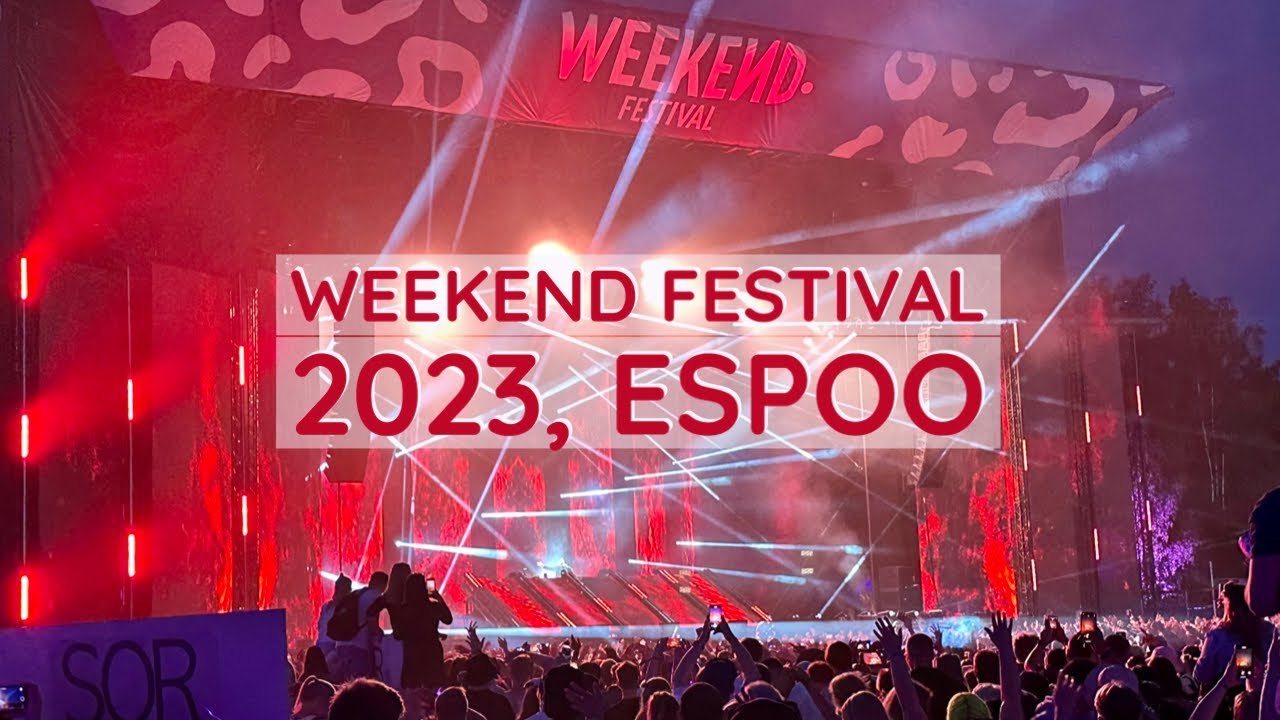 WEEKEND FESTIVAL 2023 with Martin Garrix, David Guetta etc. | FINLAND ...