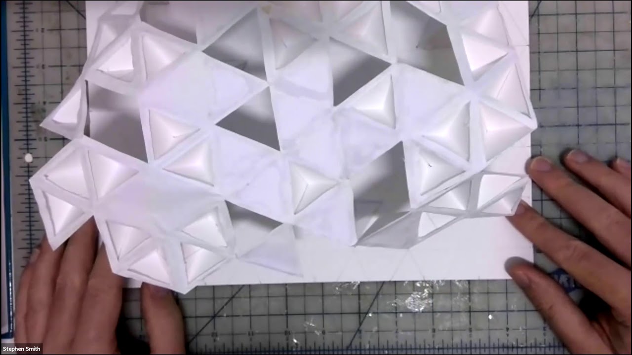 Intro to Art Modular Paper Sculpture Part 4 - YouTube