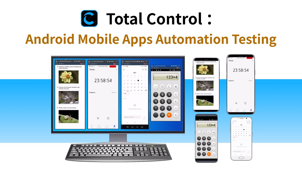 Total Control ：Android Mobile Apps Automation Testing - YouTube