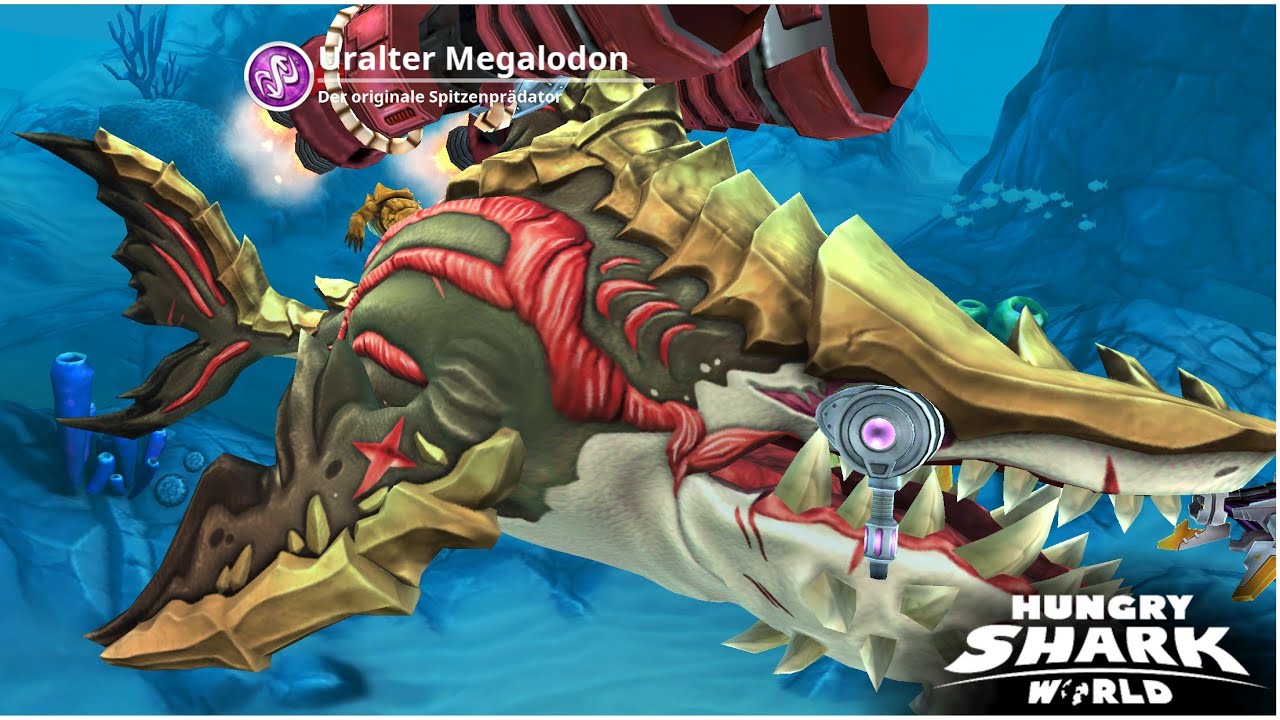 Hungry Shark World mit „Uralter Megalodon“ Deutsch/German | Hungry ...