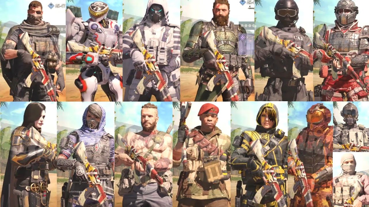 Season 7 Lucky Draw, Crate, Bundle Characters | COD Mobile | CODM - YouTube