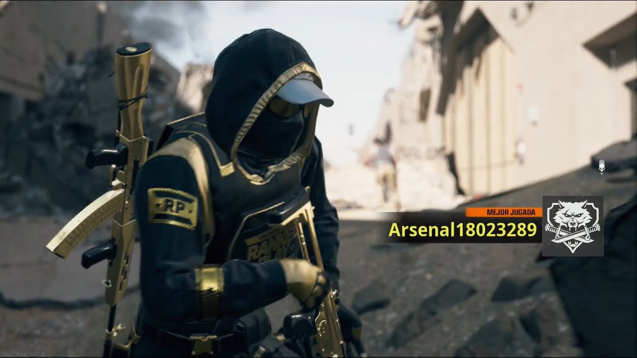 COD Skin rango oro - YouTube
