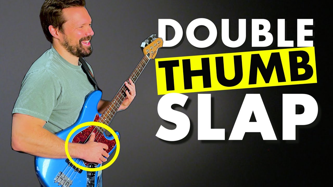 THE SECRET to Double Thumb Slap Bass Technique - YouTube