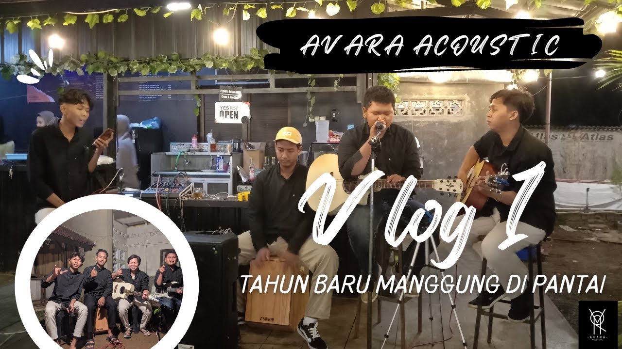 MANGGUNG TAHUN BARU DI PANTAI BATANG | Avara Nge-VLOG #1 - YouTube