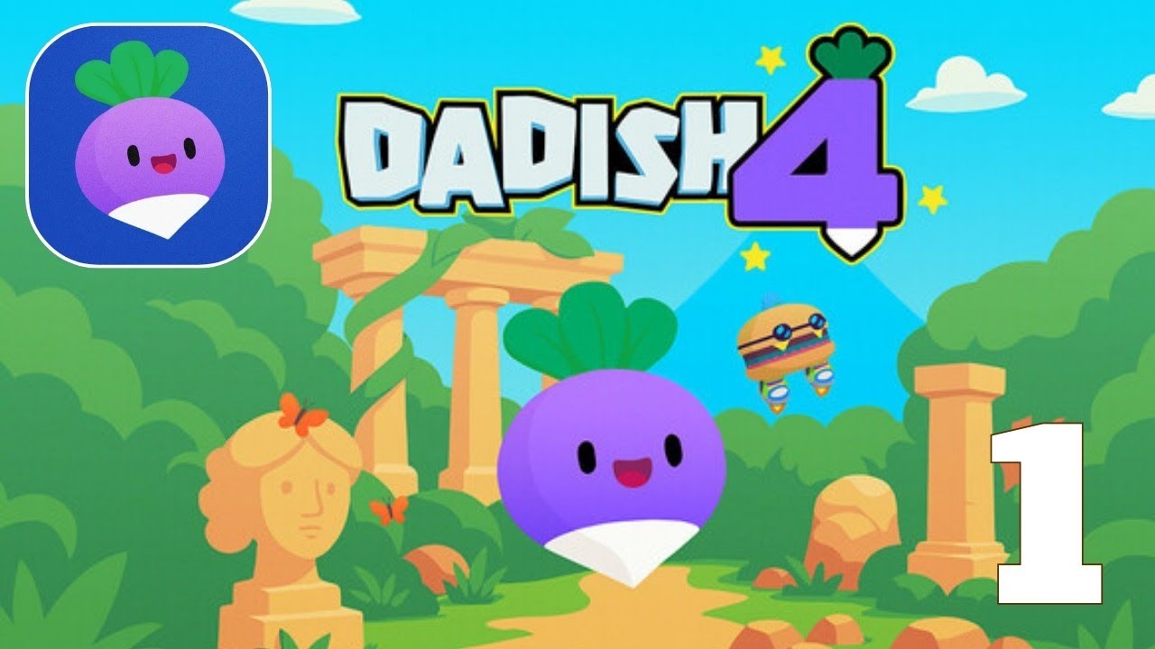 Dadish 4 Gameplay Walkthrough Part 1 (Android, ios) - YouTube