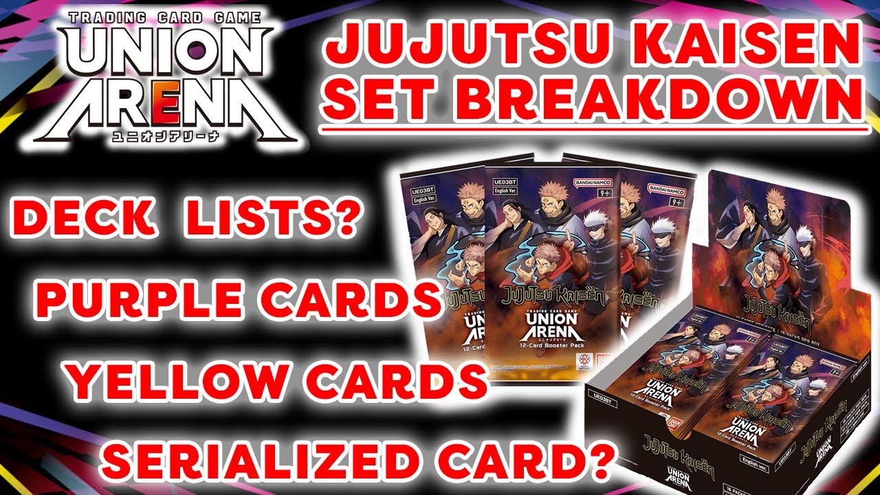 Jujutsu Kaisen Set Breakdown | Union Arena - YouTube