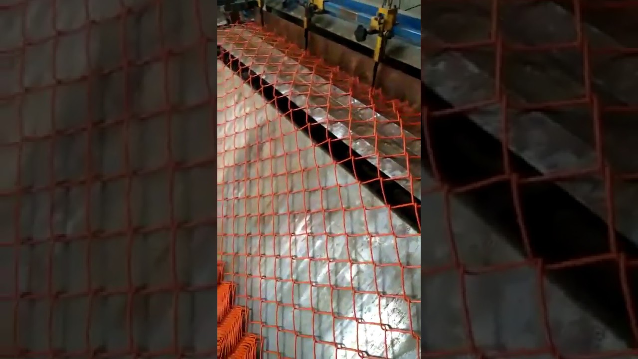 Orange vinyl coated Chain Link Fence,Orange color Chain Link Fence ...