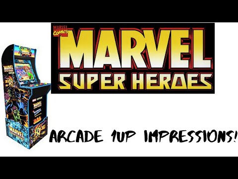 Marvel Super Heroes Arcade 1Up Impressions - YouTube