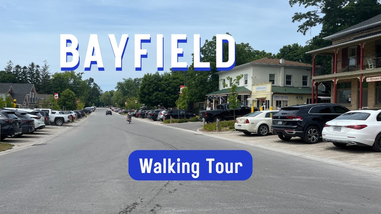 Bayfield Main Street Walking Tour ⎸ Beautiful Coastal Village in ...