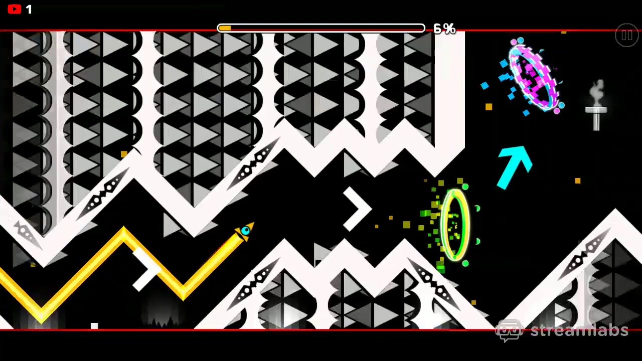 (GD MOBILE)Jugando Phobos Again 37%(DAY #3) - YouTube