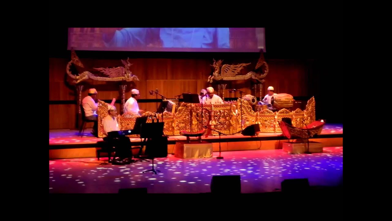 Myanmar Orchestra Playing - YouTube