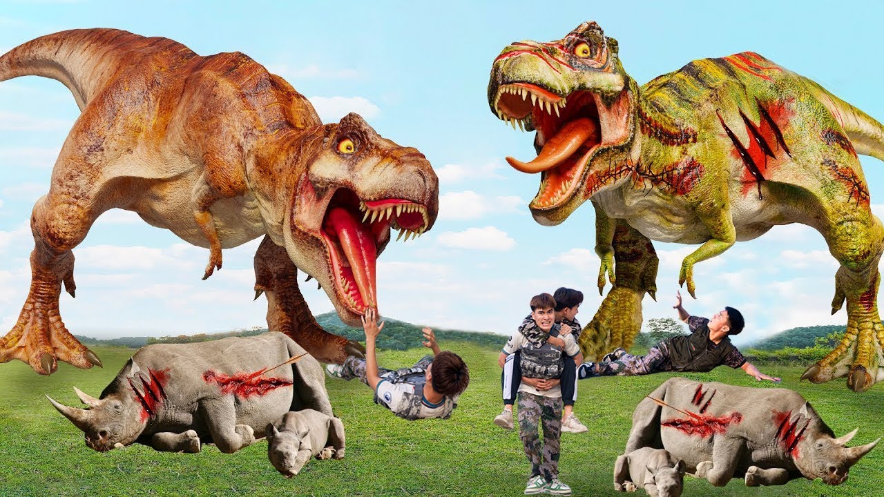 Best Action Movies Dinosaur (2023) Full 4K | T-rex Chase 5 | Jurassic ...