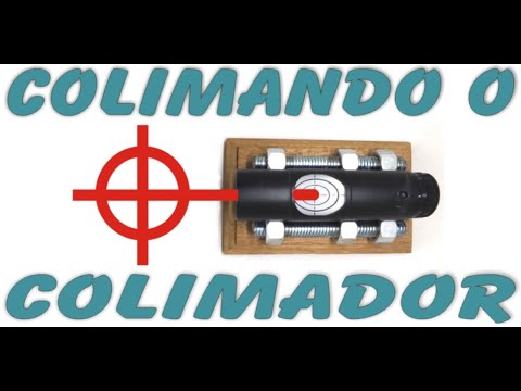1/3 Colimador a laser. Como checar e colimar. - YouTube