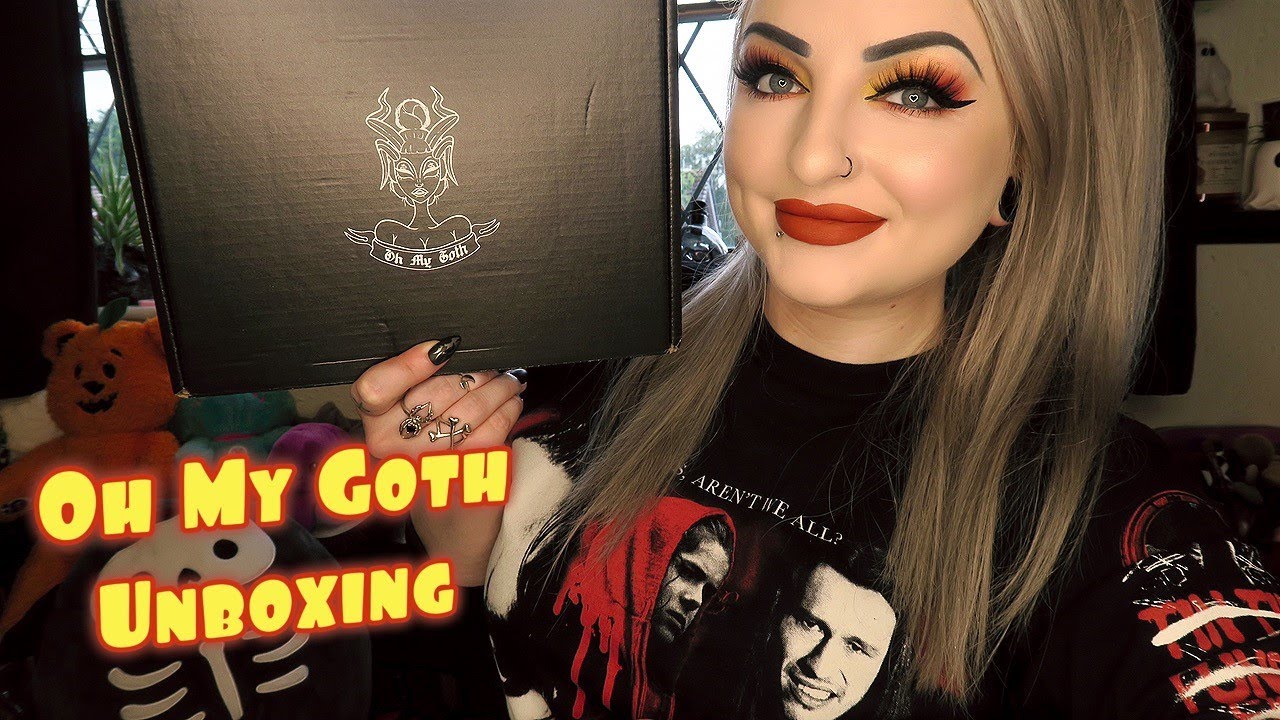 Oh My Goth - Monthly Subscription Box Unboxing - July 2021 - YouTube
